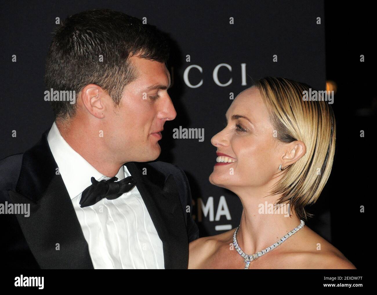 7 November 2015 - Los Angeles, California - Amber Valletta. LACMA 2015 ...