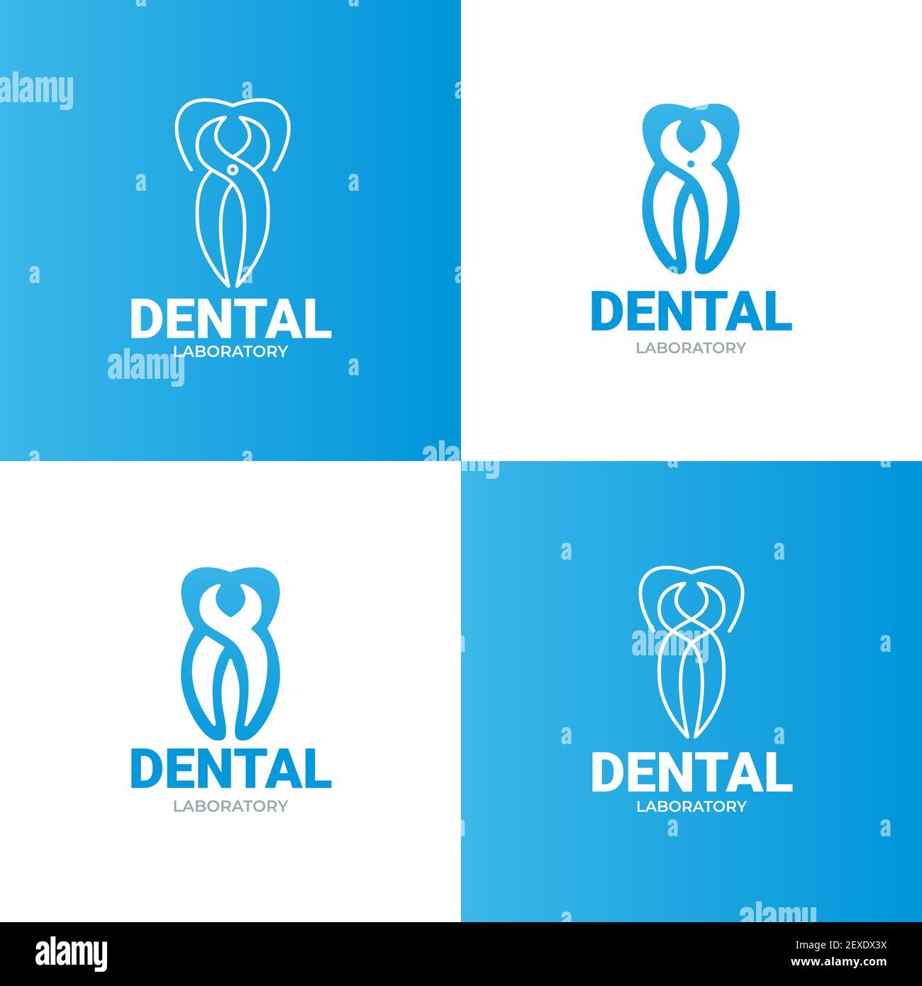 Tooth logo for dental clinic Stock Vector Image & Art - Alamy