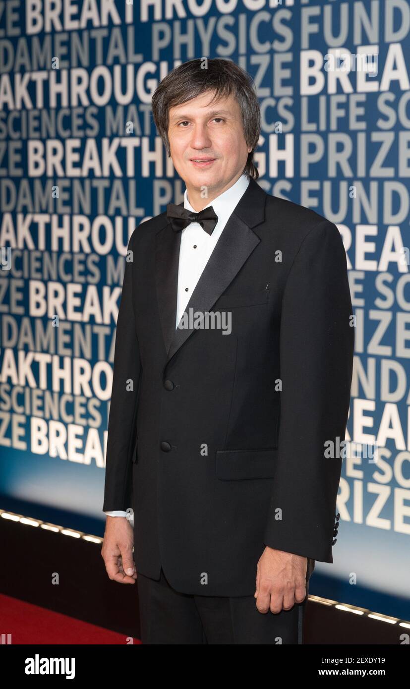 Maxim Kontsevich at the 3rd Annual Breakthrough Prize Awards at NASA ...