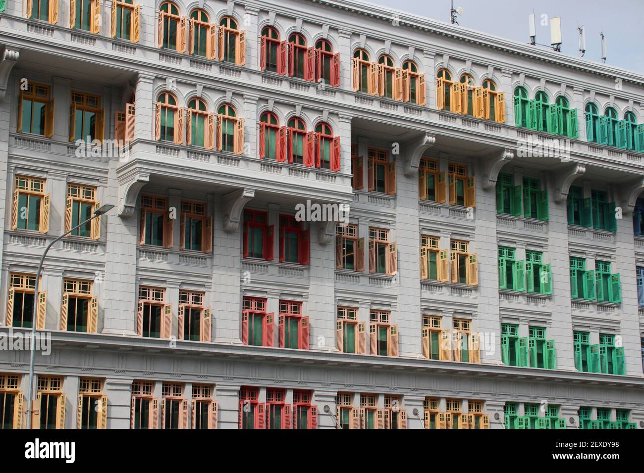 mica building in singapore Stock Photo - Alamy