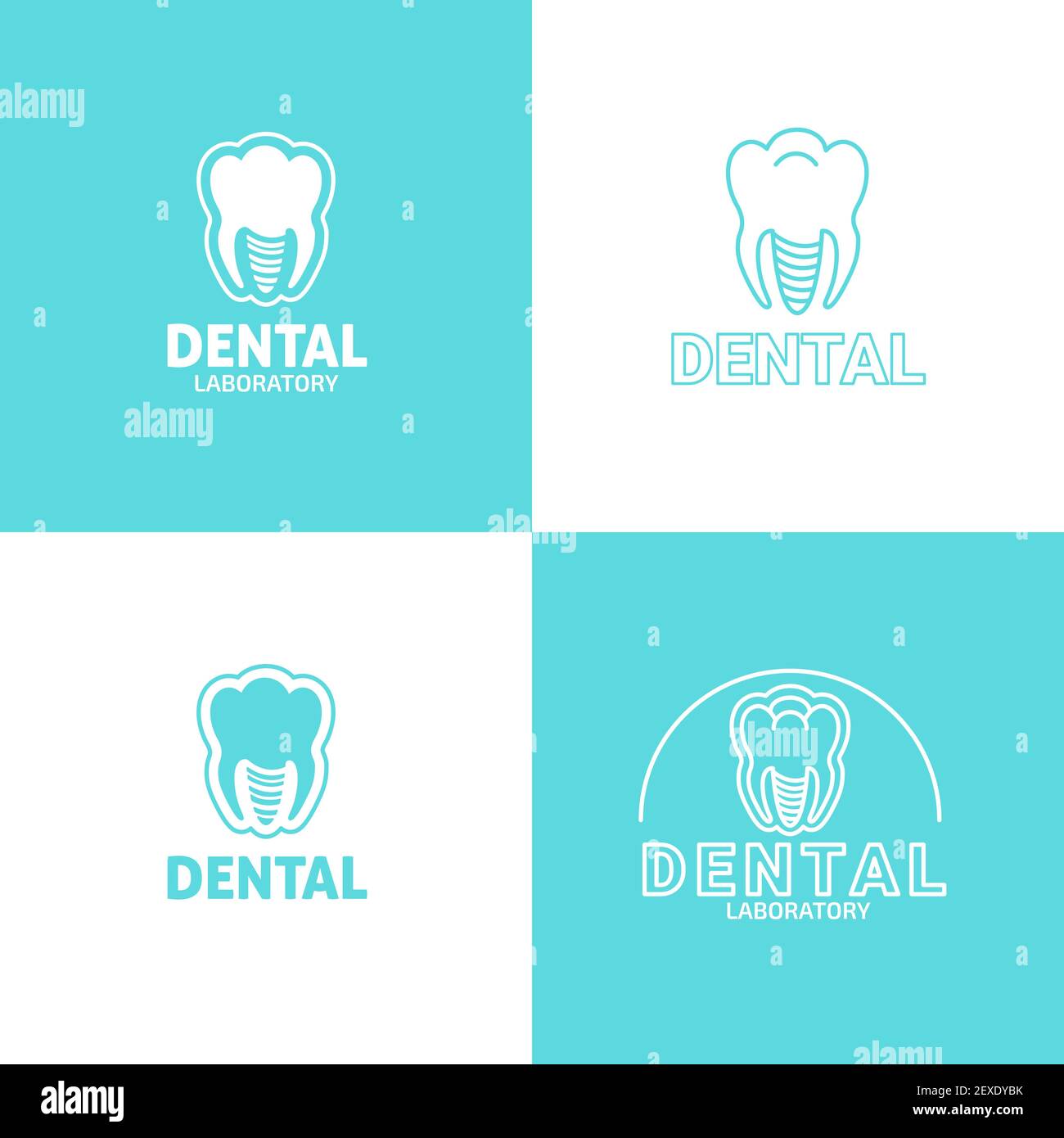 Tooth logo for dental clinic Stock Vector Image & Art - Alamy