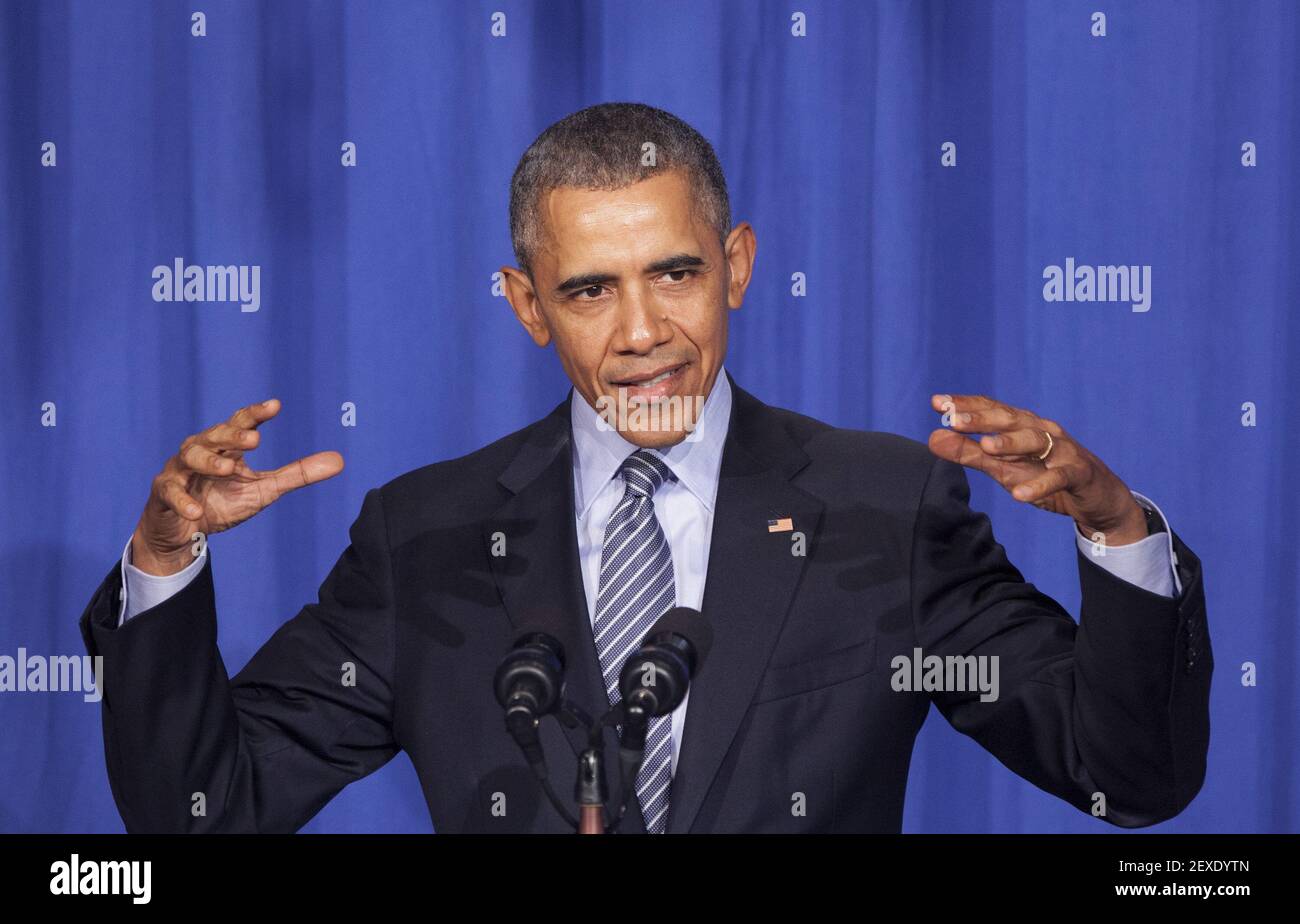9 November 2015- Washington DC- U.S. President Barack Obama makes ...