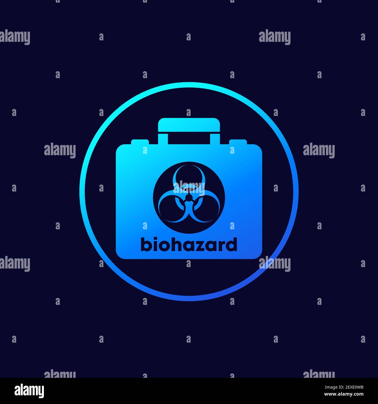 biohazard box icon for web Stock Vector Image & Art - Alamy