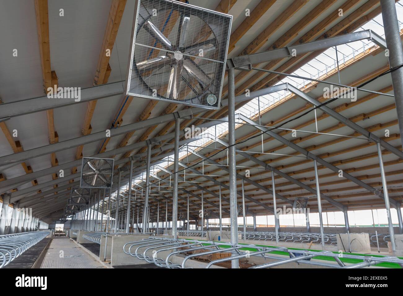 Construction of a complex from a metal frame and sandwich panels ...