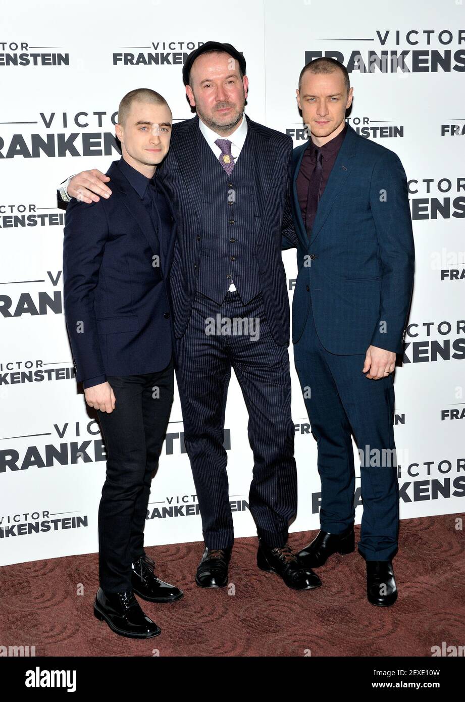 L-R: Actor Daniel Radcliffe, director Paul McGuigan and actor James ...