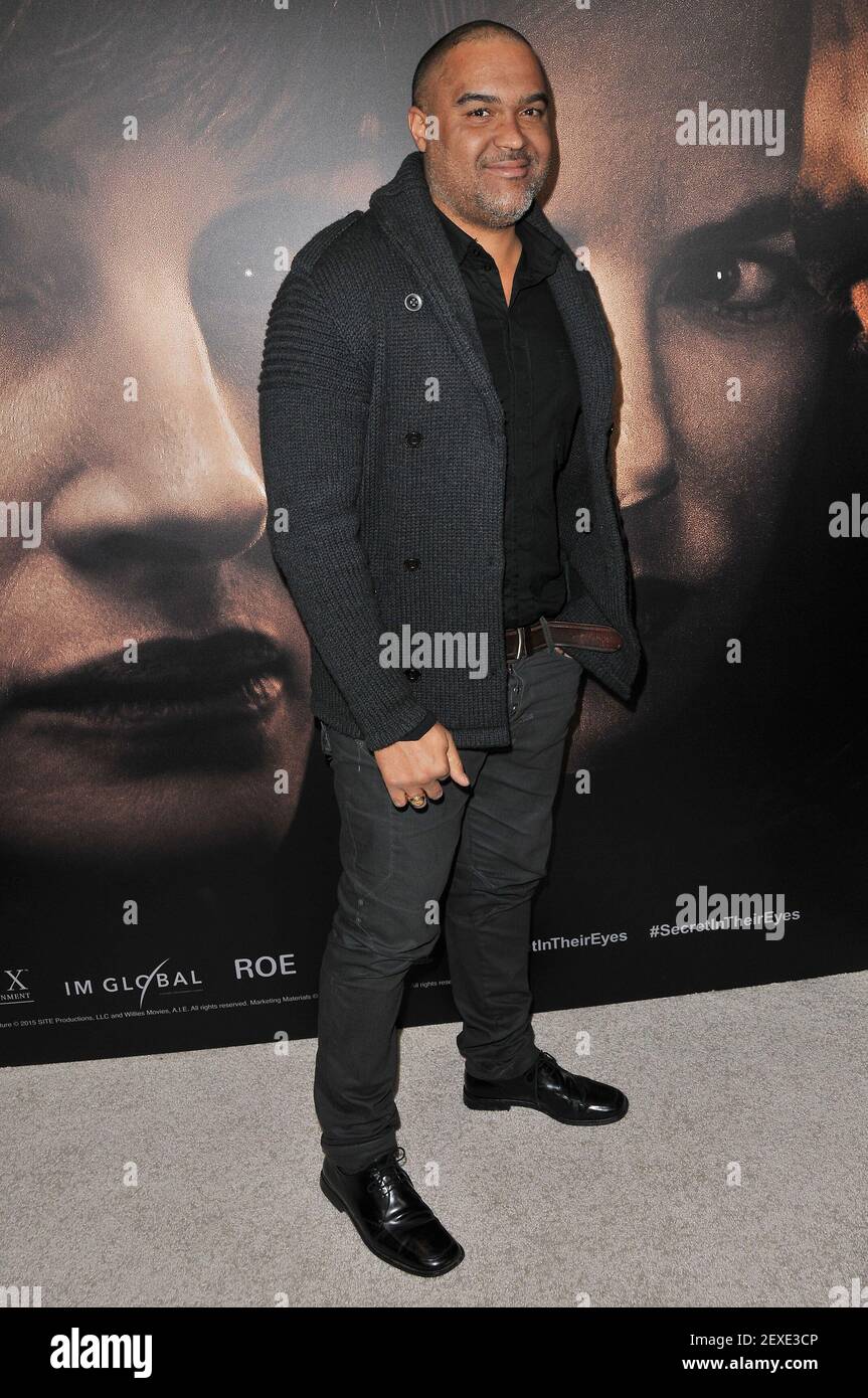 Matt Jackson arrives at the "Secret In Their Eyes" Los Angeles Premiere ...