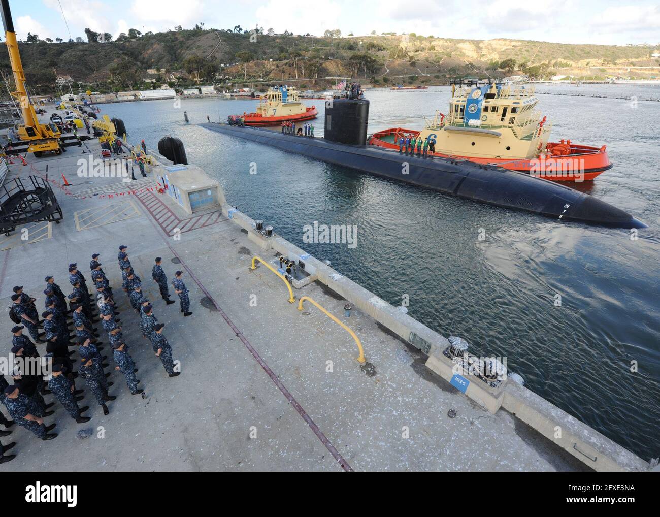 SAN DIEGO (Nov. 10, 2015) The Los Angeles-class fast-attack submarine ...