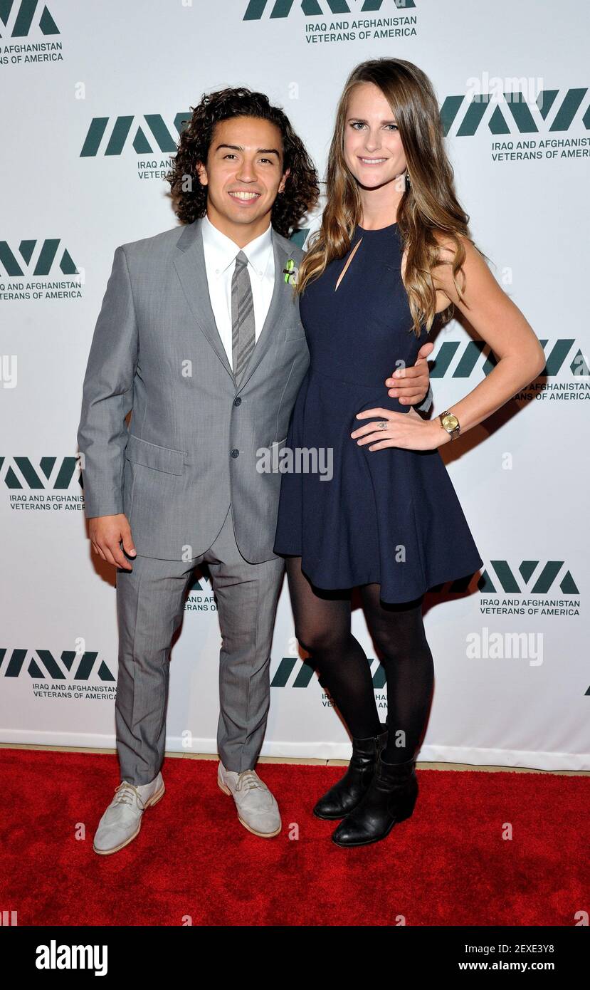 Daniel Rodriguez and Jessica Stott attend the IAVA Heroes Gala at ...