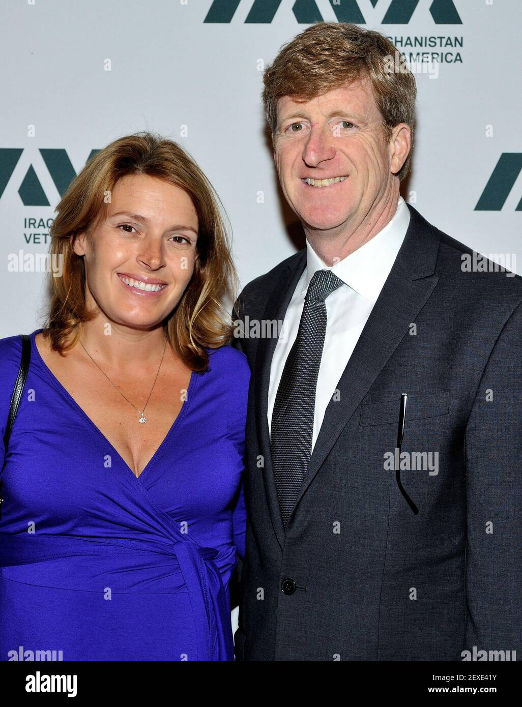 Amy and Patrick Kennedy attend the IAVA Heroes Gala at Cipriani 42 in ...