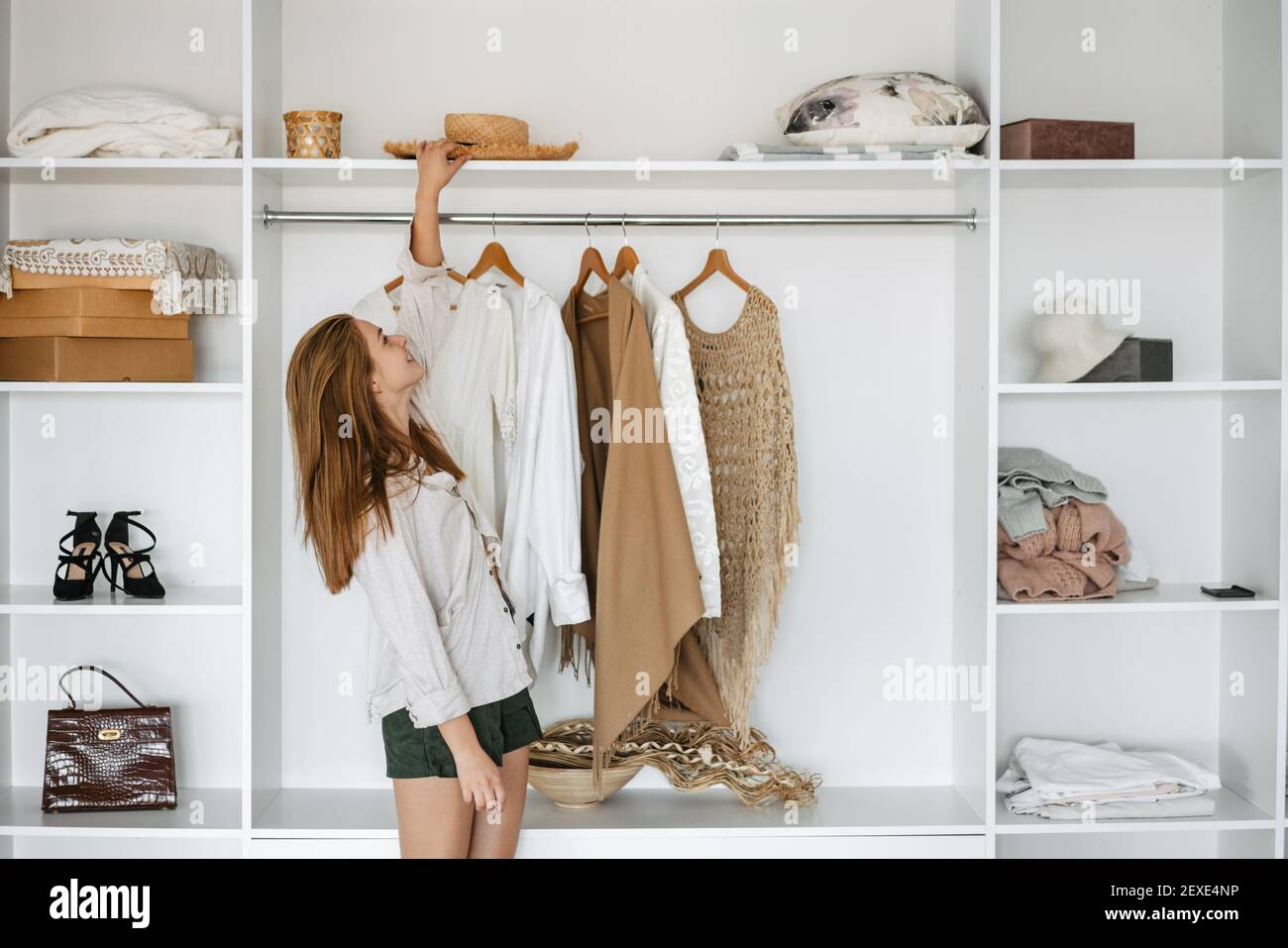 Wardrobe of nice clothes hi-res stock photography and images - Alamy