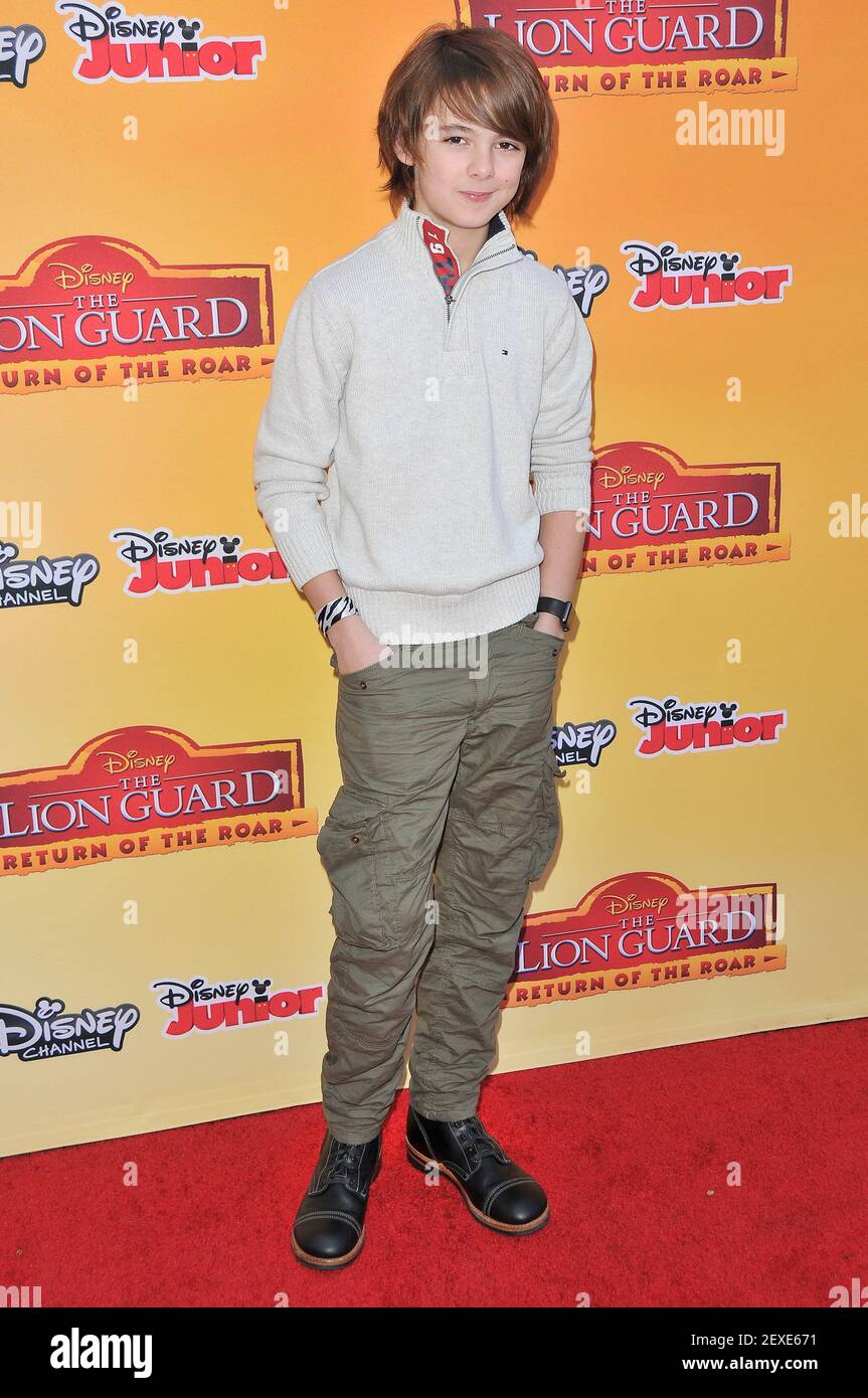 Max Charles arrives at Disney's "The Lion Guard: Return Of The Roar" TV ...