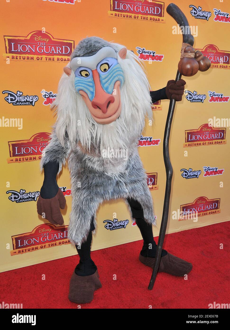 Rafiki arrives at Disney's "The Lion Guard: Return Of The Roar" TV ...