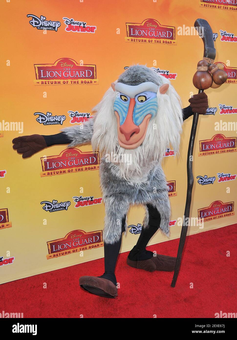 Rafiki arrives at Disney's "The Lion Guard: Return Of The Roar" TV ...