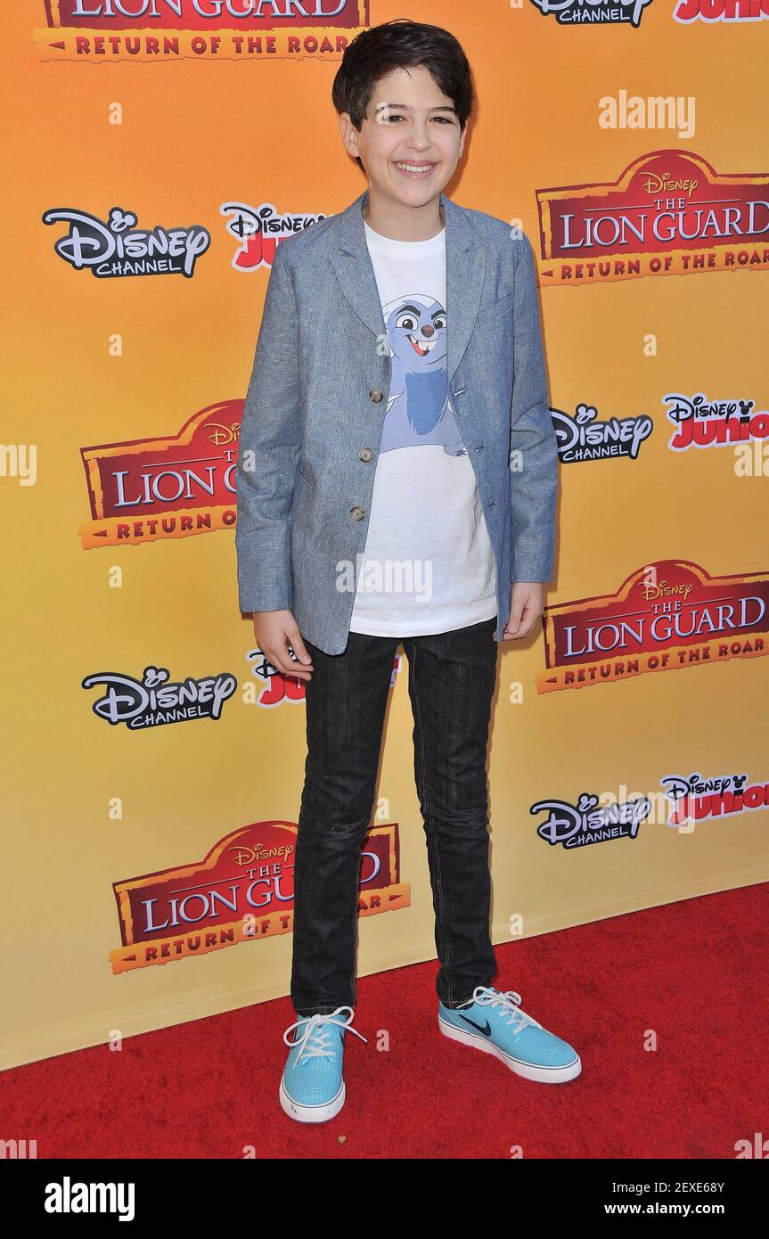 Joshua Rush arrives at Disney's "The Lion Guard: Return Of The Roar" TV ...