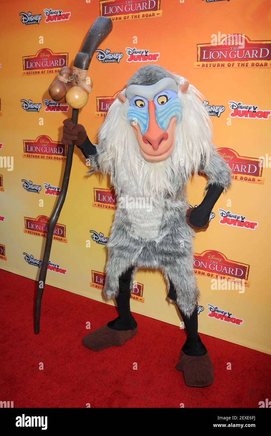 14 November 2015 - Burbank, California - Atmosphere, Rafiki. "The Lion ...