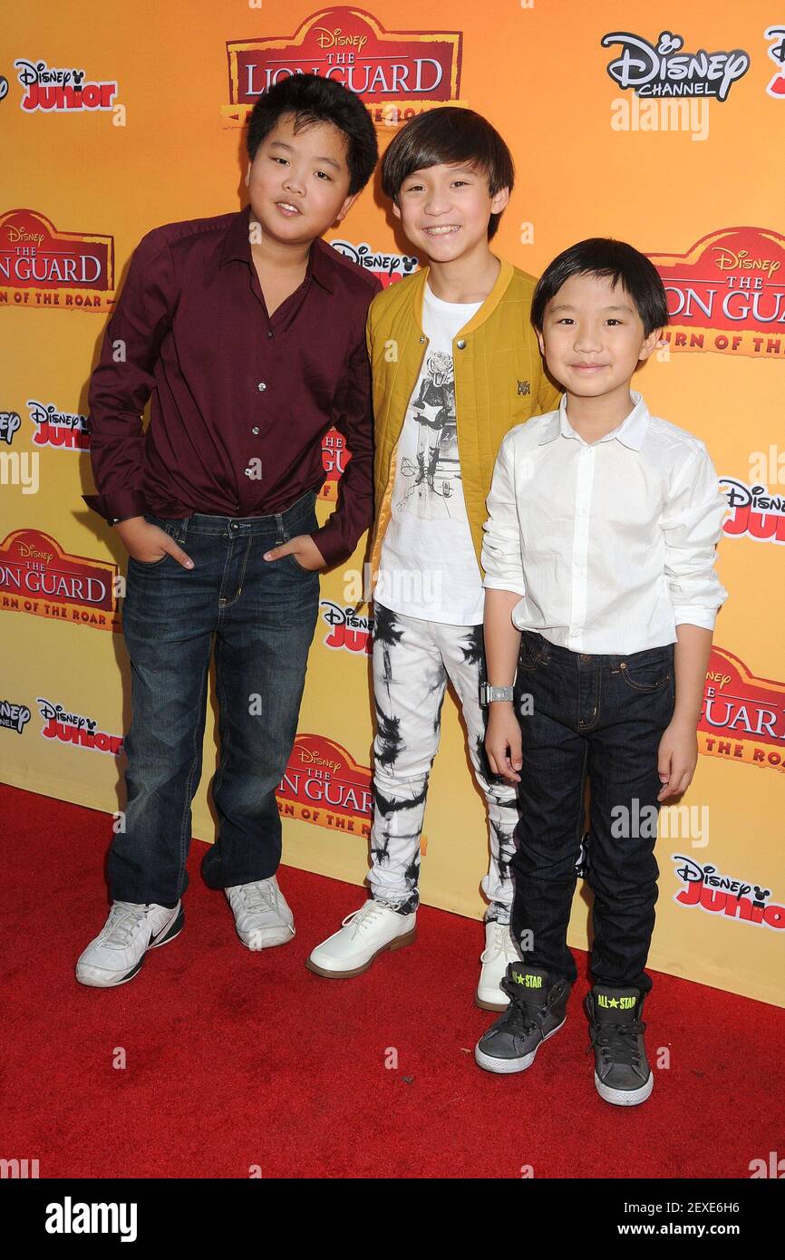 14 November 2015 - Burbank, California - Hudson Young, Forrest Wheeler ...