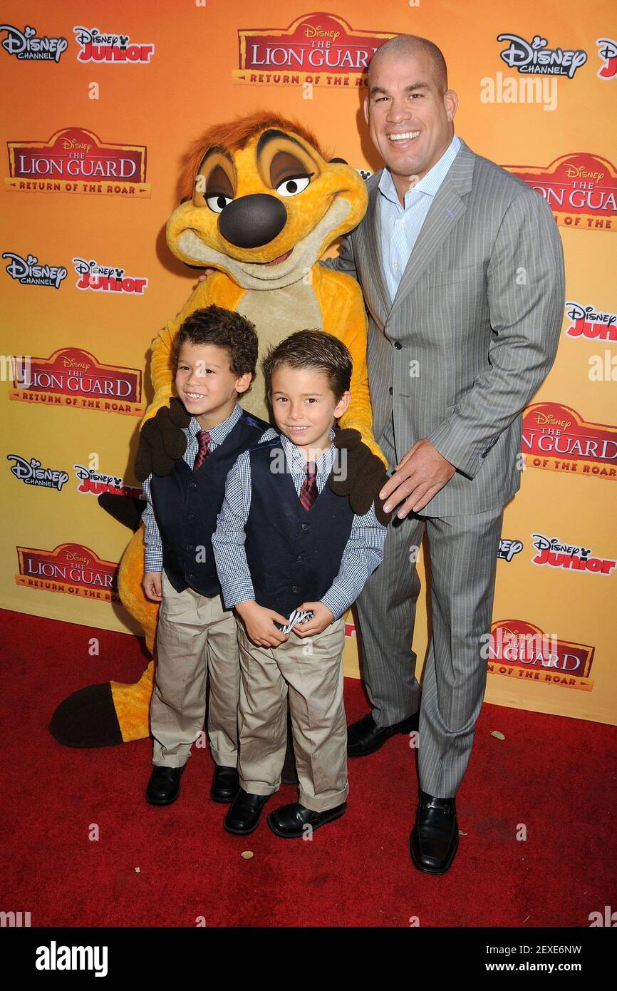 14 November 2015 - Burbank, California - Tito Ortiz. "The Lion Guard ...