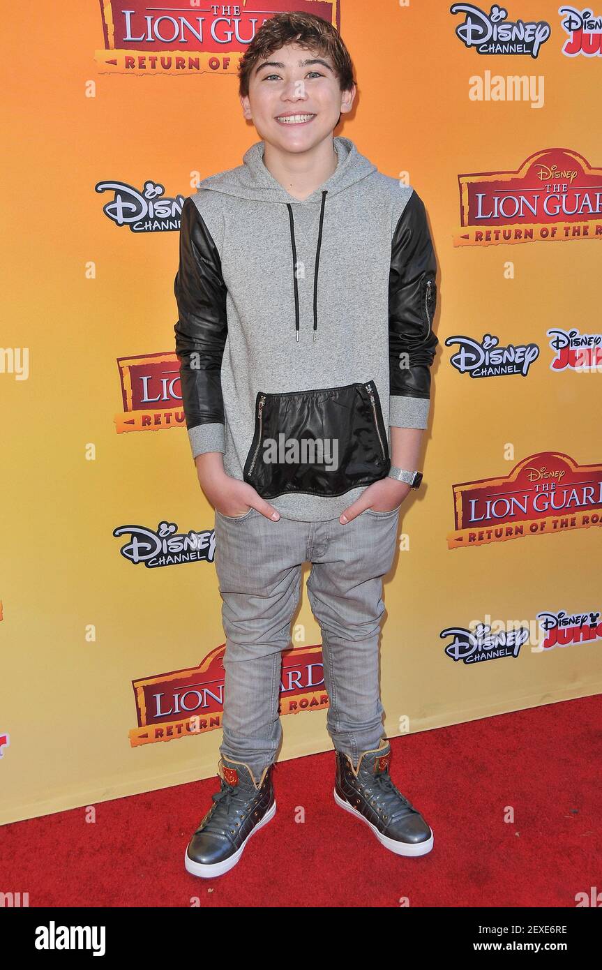 Raymond Ochoa arrives at Disney's "The Lion Guard: Return Of The Roar ...