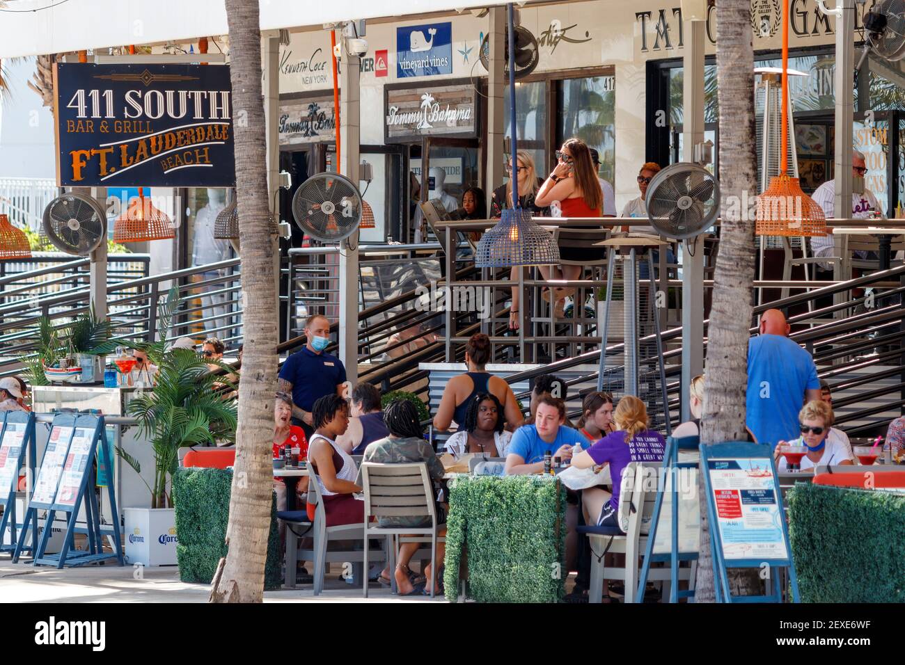 Spring Break 2021 on Fort Lauderdale Beach Stock Photo - Alamy