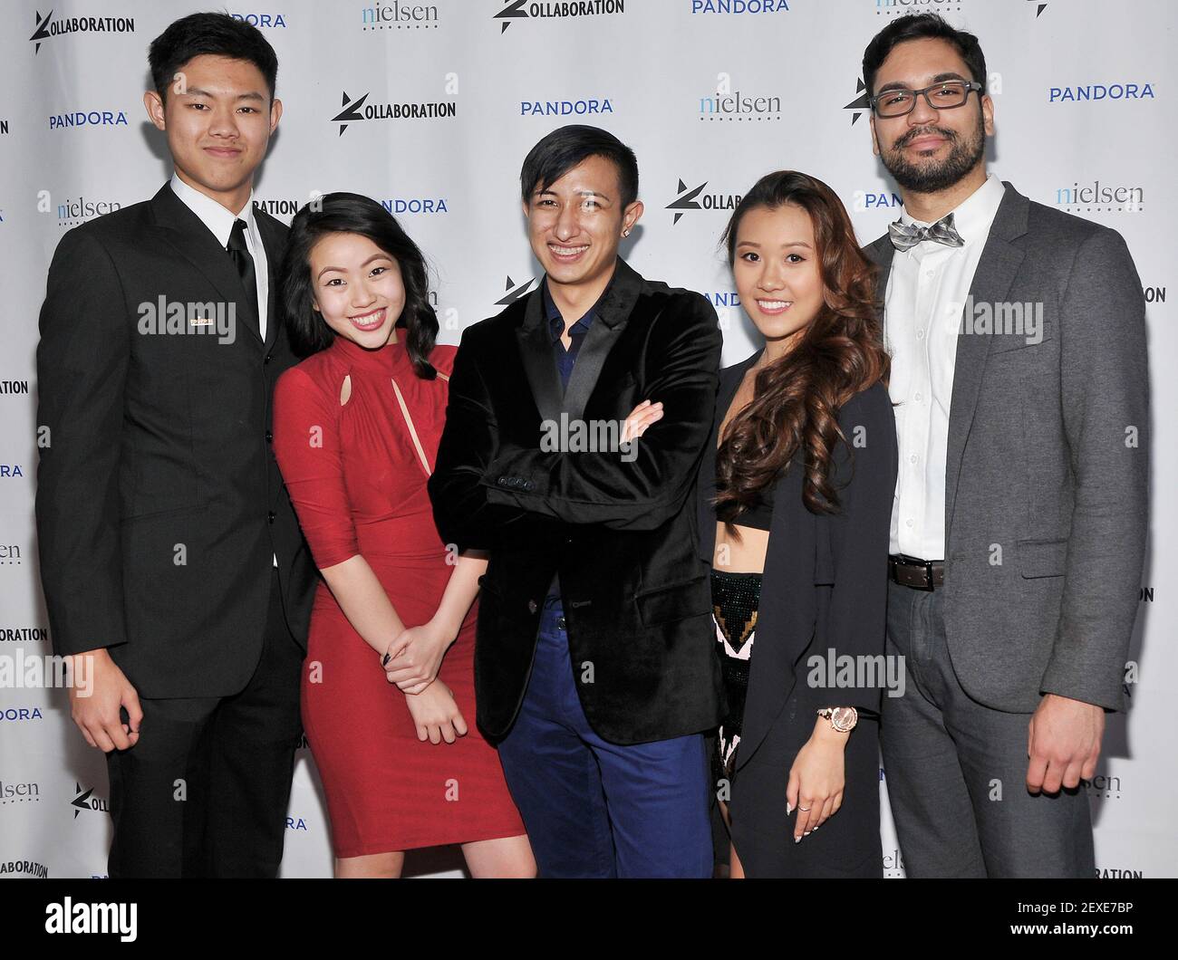 YUT & The Hot Four arrives at Kollaboration Star 2015 held at the ...