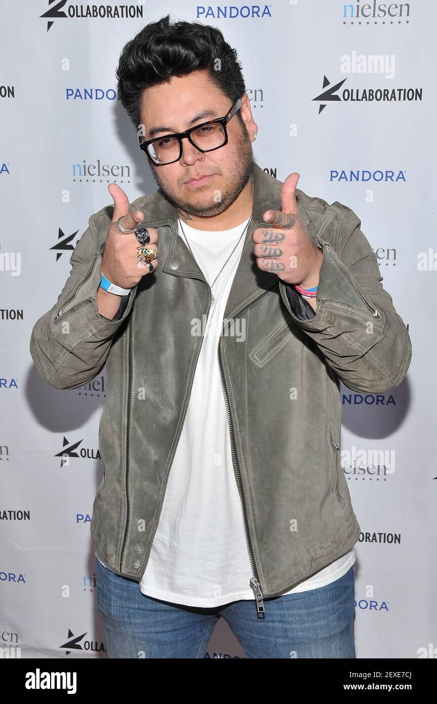 Singer Andrew Garcia arrives at Kollaboration Star 2015 held at the ...