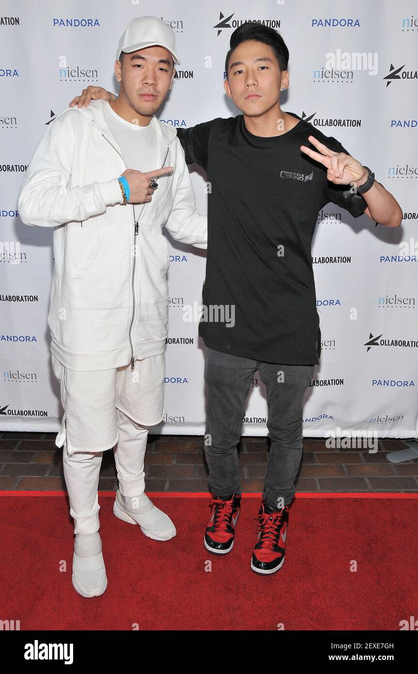 (L-R) Shigga Shay and Dan Aka Dan arrives at Kollaboration Star 2015 ...