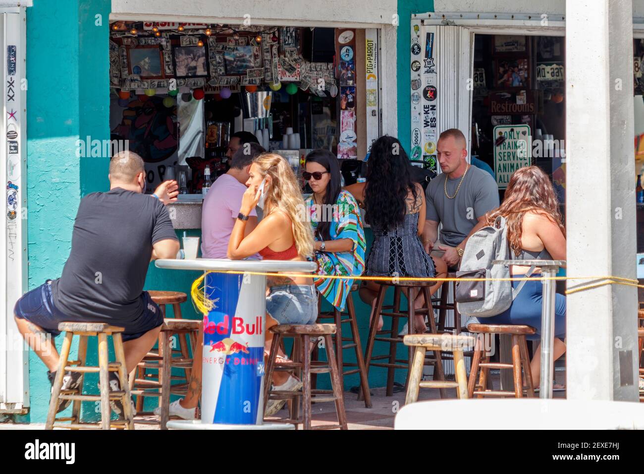 Spring Break 2021 on Fort Lauderdale Beach Stock Photo - Alamy