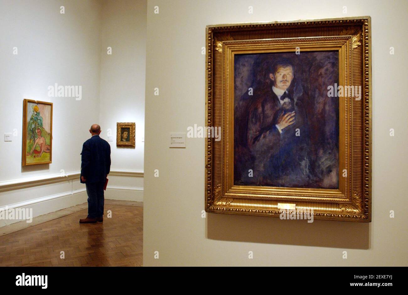 Edvard Munch Self Portrait With Cigarette