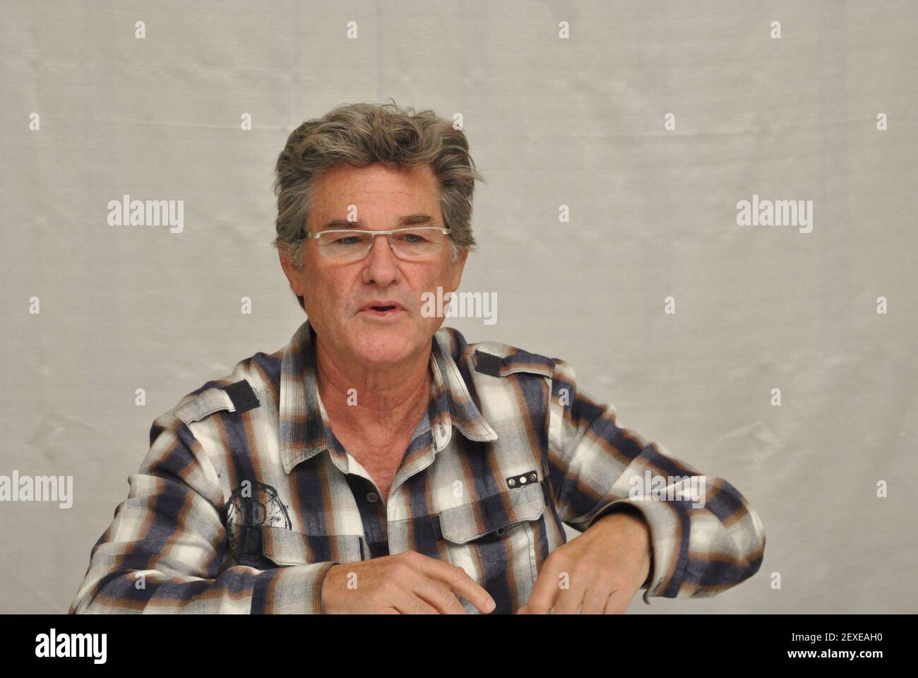 Kurt Russell at the Hollywood Foreign Press Association press ...