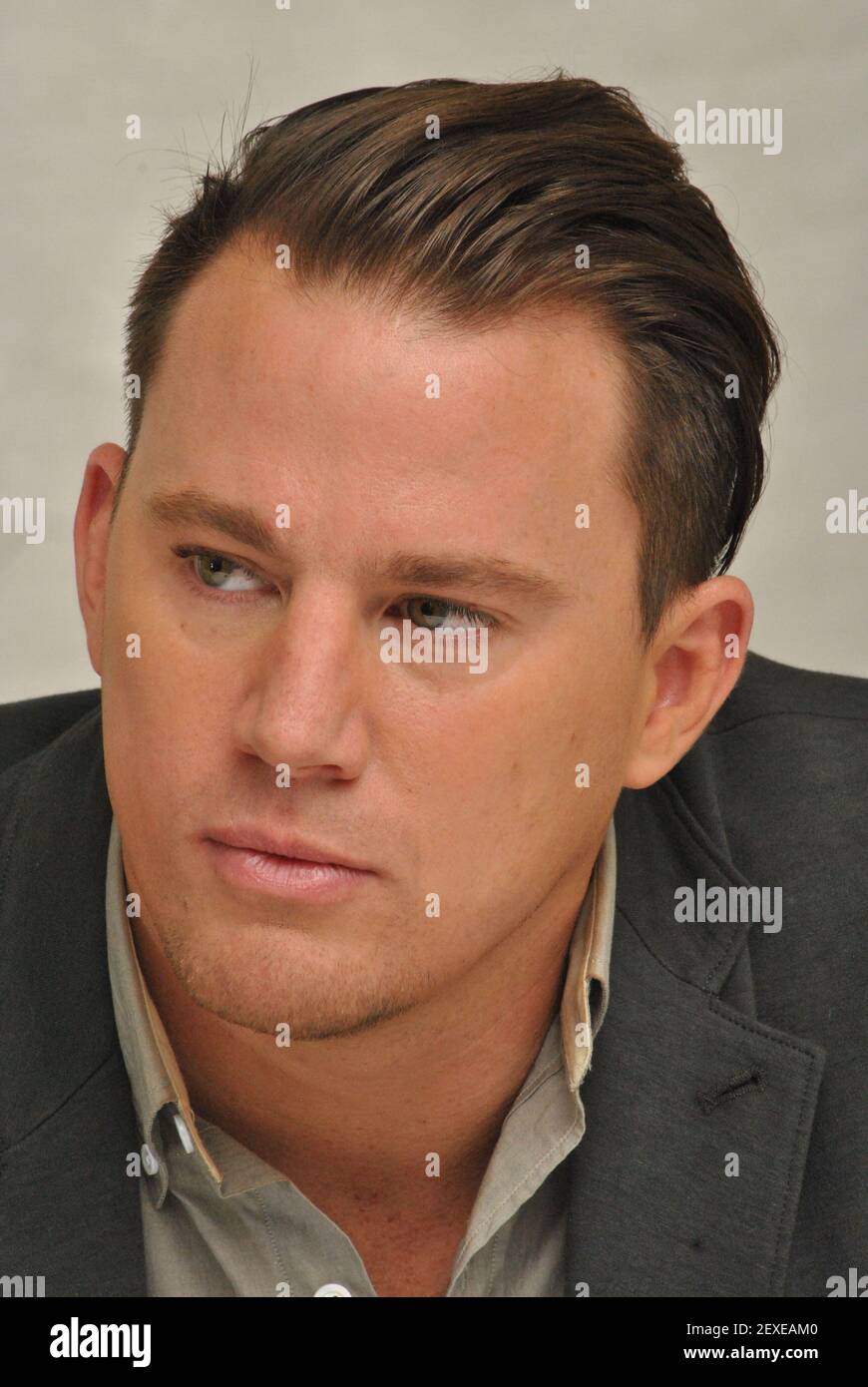 Channing Tatum at the Hollywood Foreign Press Association press ...