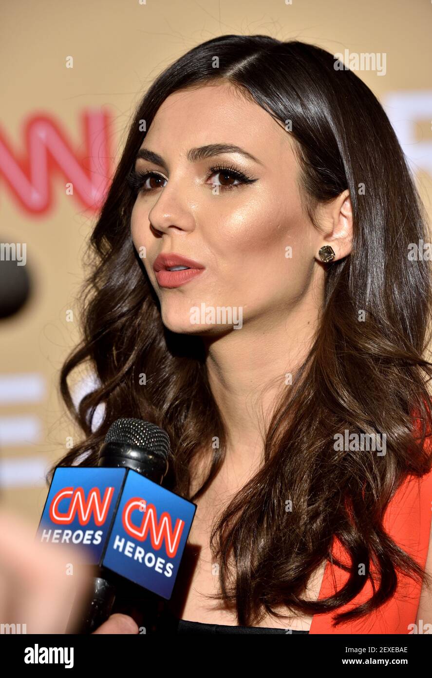 Actress/singer Victoria Justice attends the CNN Heroes: An All-Star ...