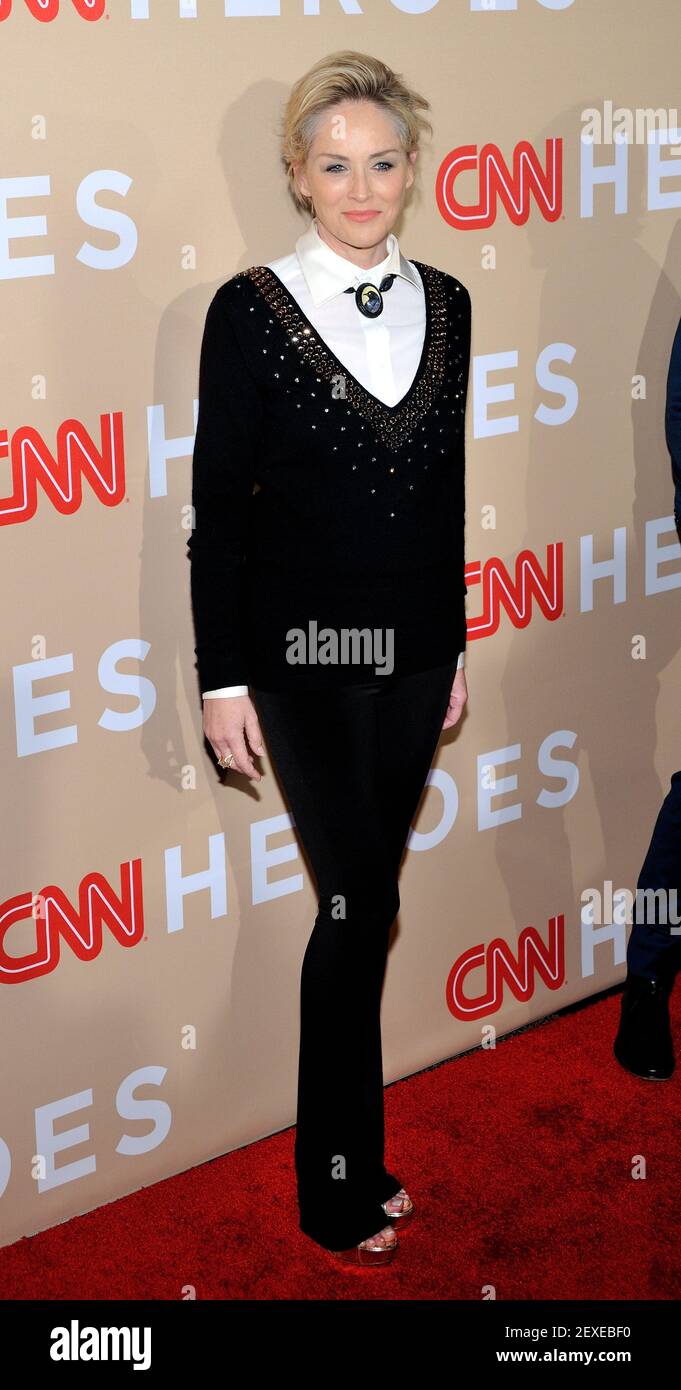 Actress Sharon Stone attends the CNN Heroes: An All-Star Tribute at the ...