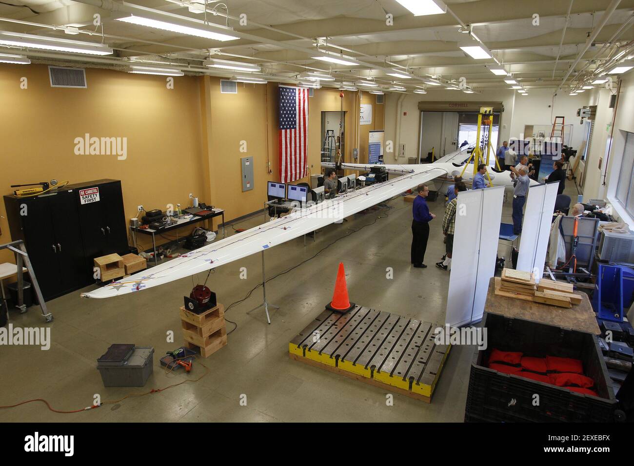 The Airbus Perlan II glider, the first engineless aircraft designed to ...