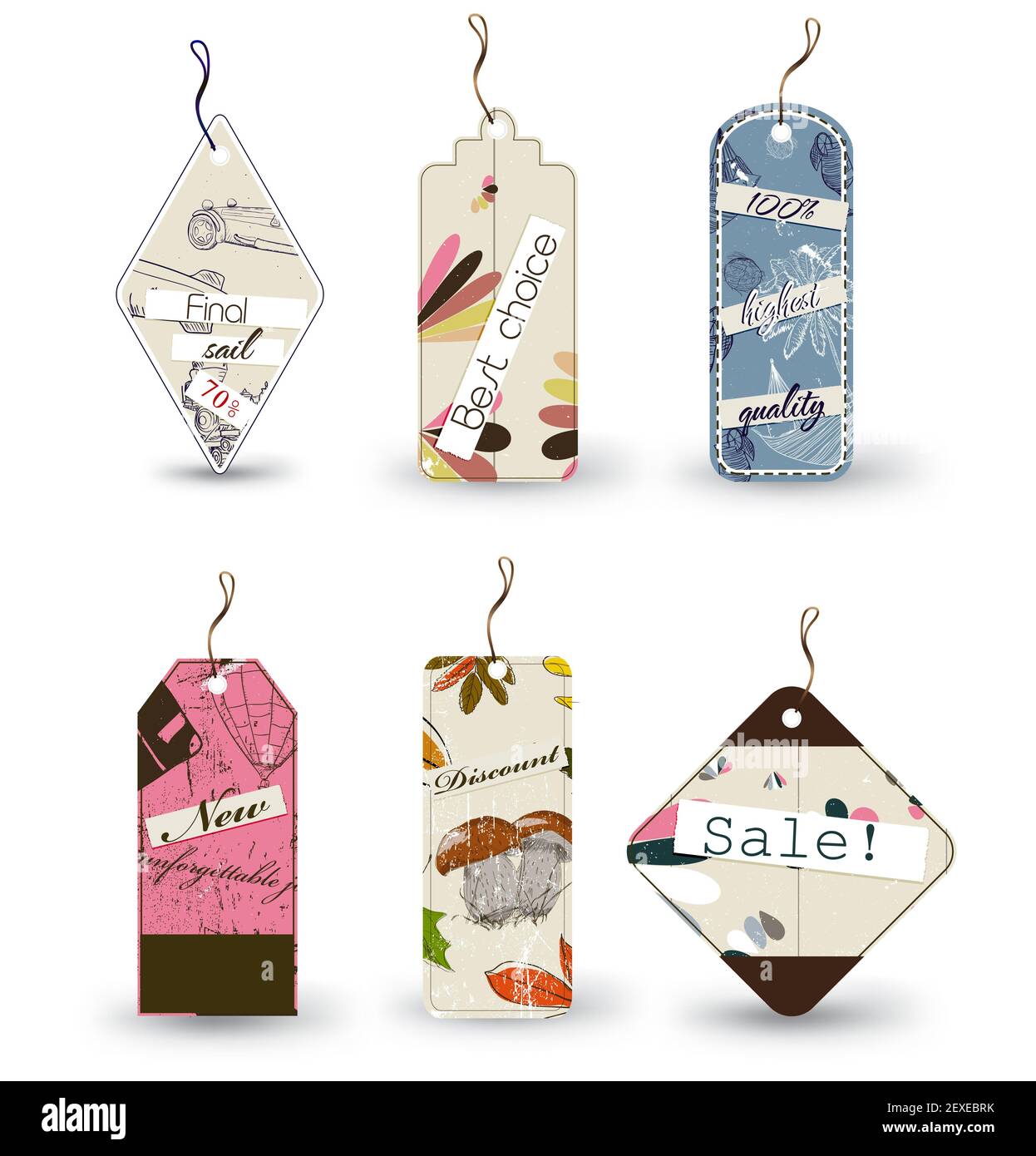 Blank label icon vector Cut Out Stock Images & Pictures - Alamy