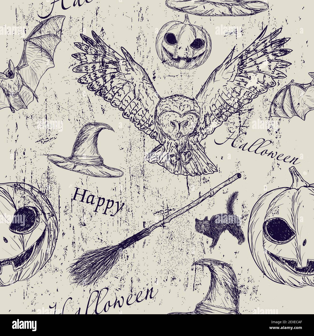 Ghost halloween vector cartoon hi-res stock photography and images - Alamy