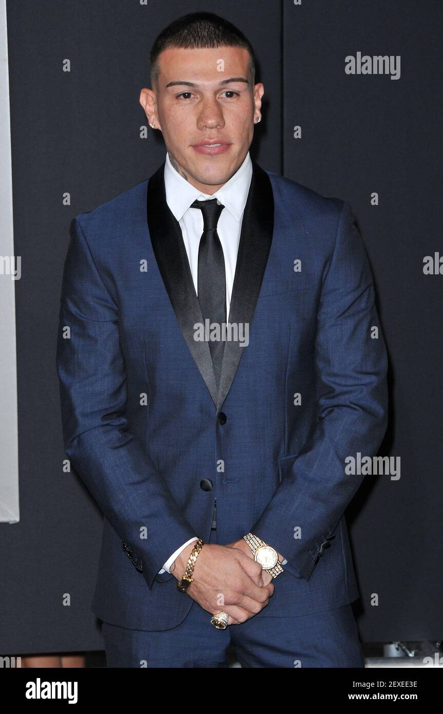 Gabriel Rosado arrives at the "Creed" Los Angeles Premiere held at the ...