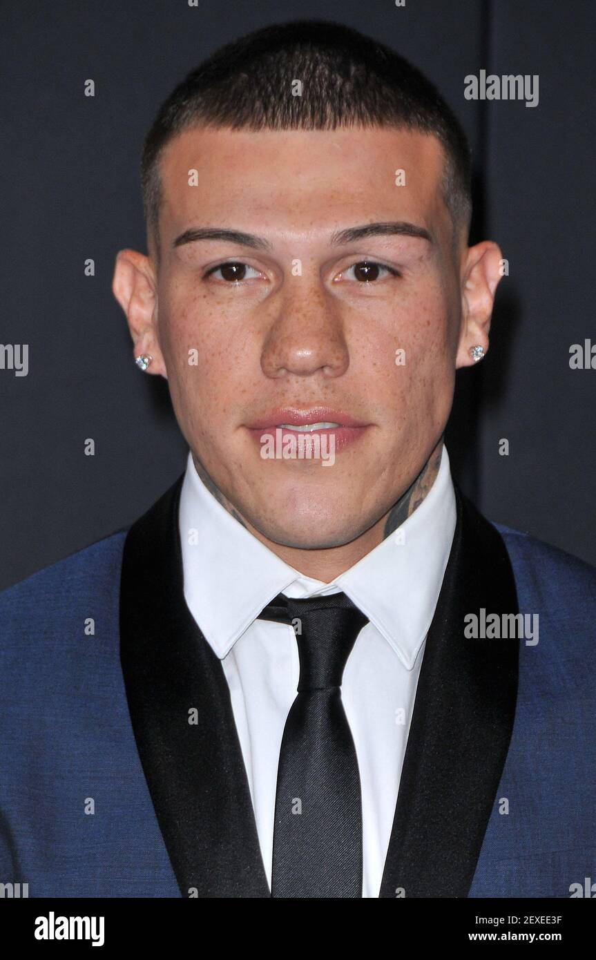 Gabriel Rosado arrives at the "Creed" Los Angeles Premiere held at the ...