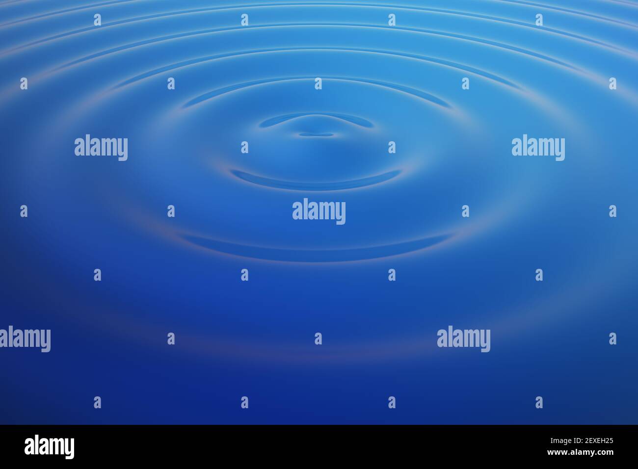 Blue Water Ripples Stock Photo - Alamy