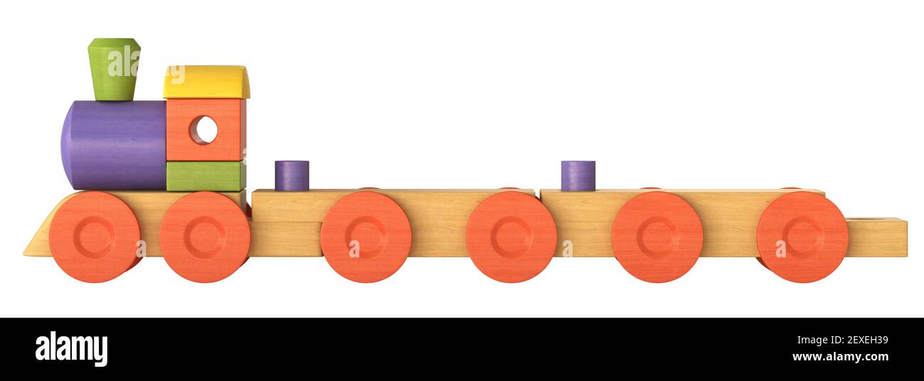 Orange toy train hi-res stock photography and images - Alamy