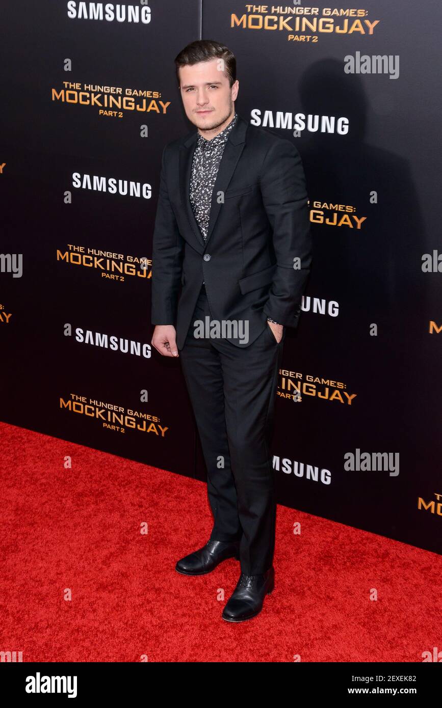 November 18 , 2015 - New York, NY - Josh Hutcherson - "Hunger Games ...