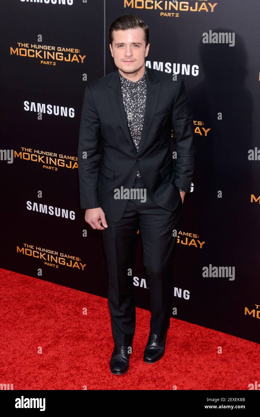 November 18 , 2015 - New York, NY - Josh Hutcherson - "Hunger Games ...