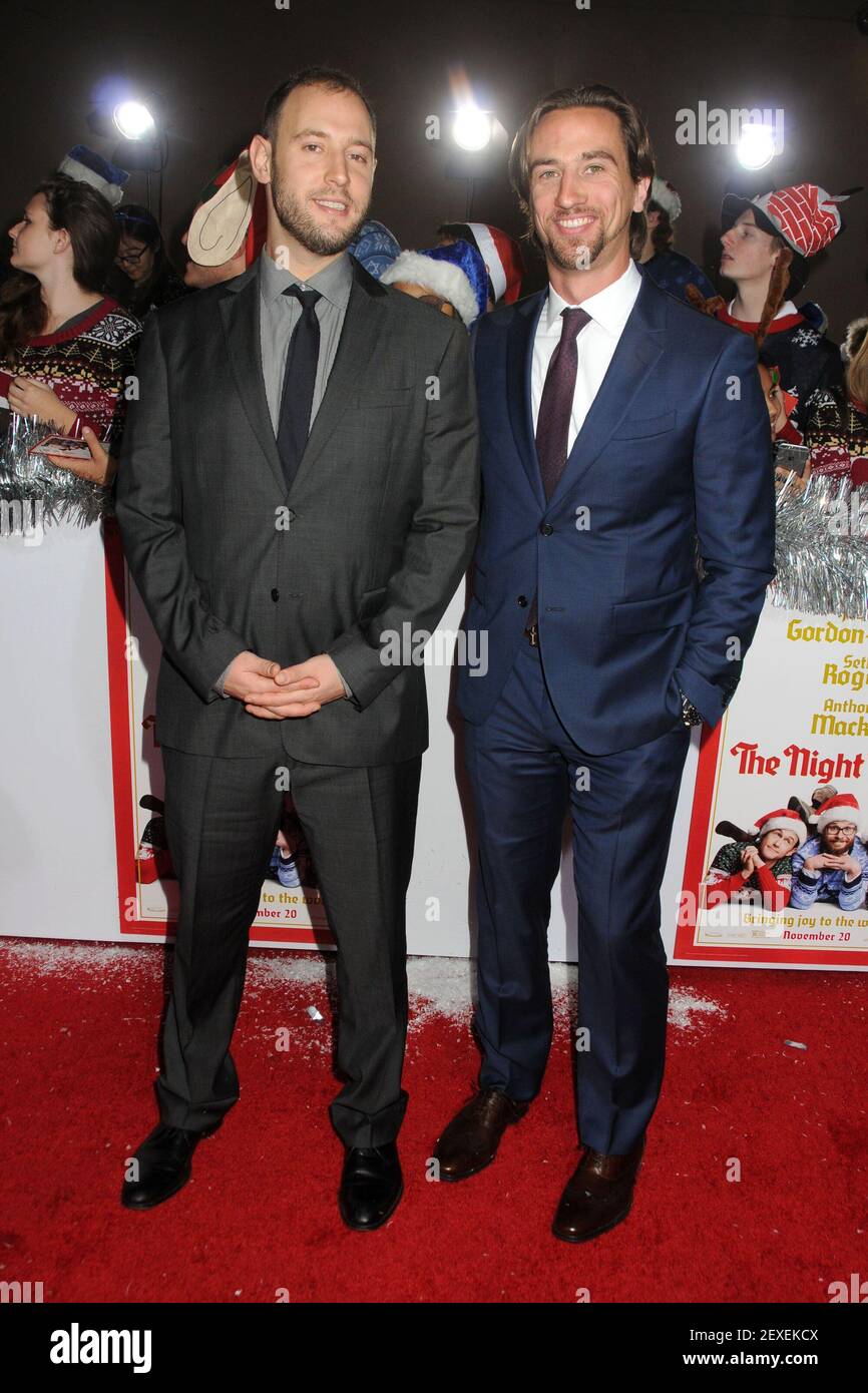 18 November 2015 - Los Angeles, California - Evan Goldberg, James ...