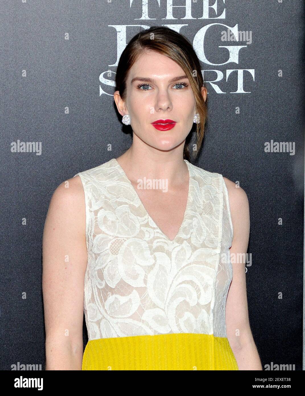 Actress Lily Rabe attends the New York premiere of "The Big Short" at ...