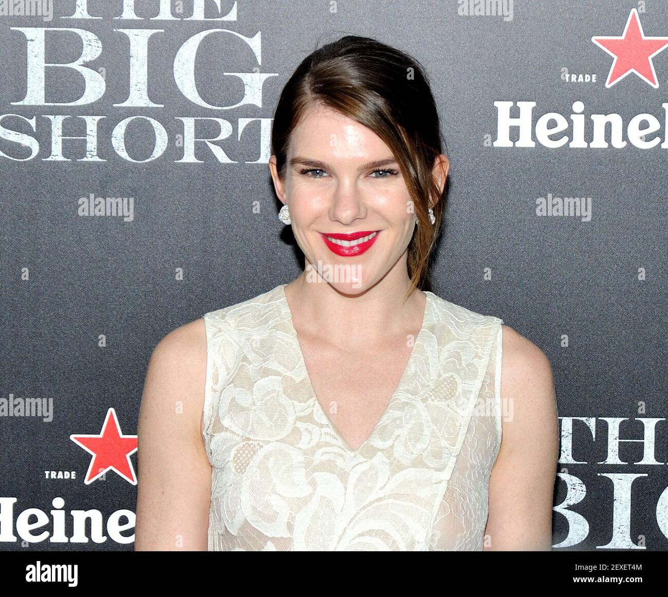 Actress Lily Rabe attends the New York premiere of "The Big Short" at ...