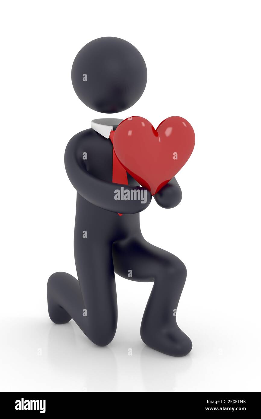 Declaration of love Stock Photo - Alamy