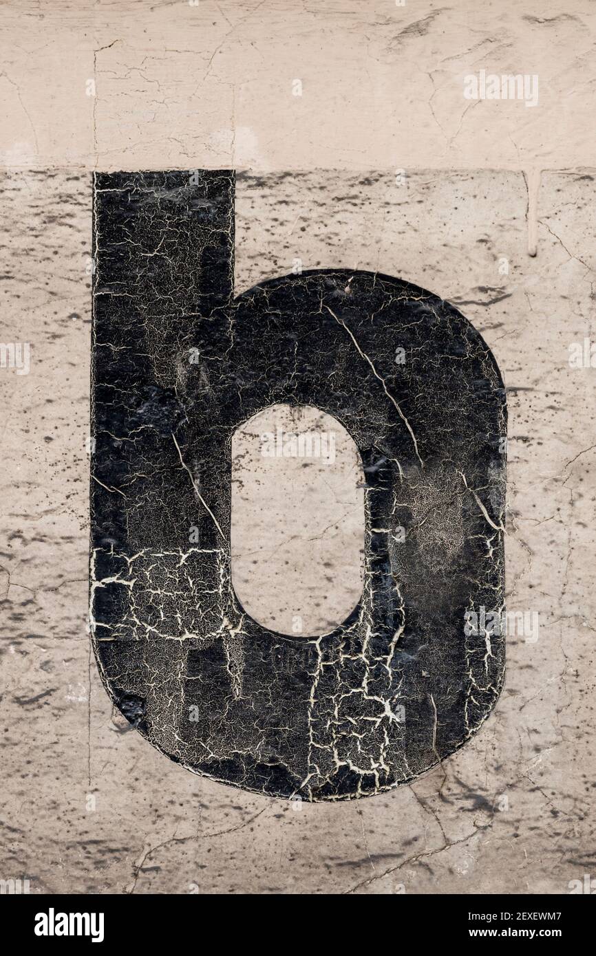 Vintage alphabet b hi-res stock photography and images - Alamy