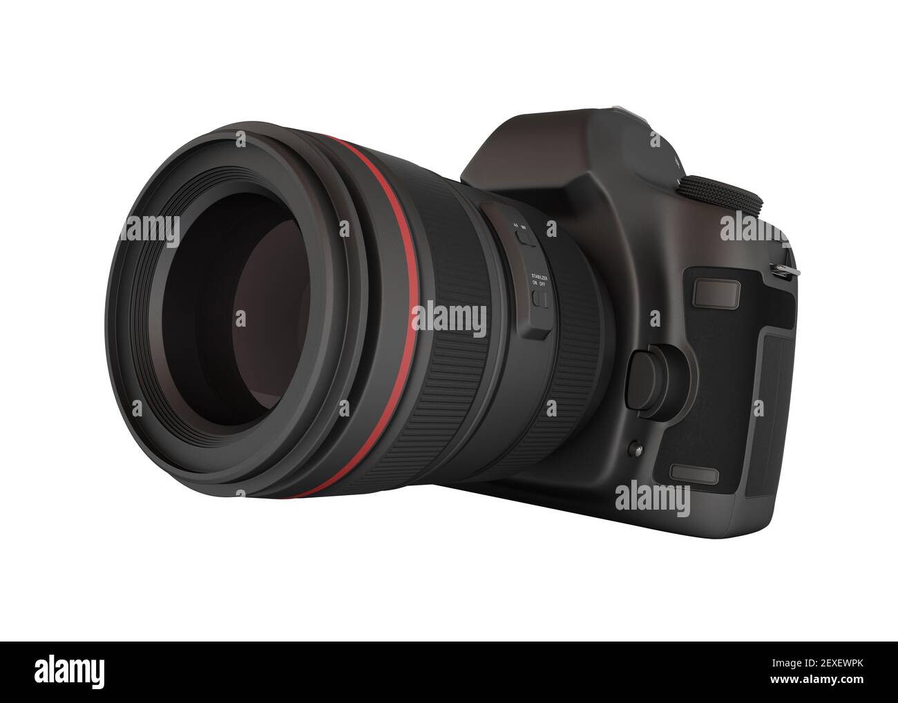 Reflex Digital Camera Stock Photo - Alamy