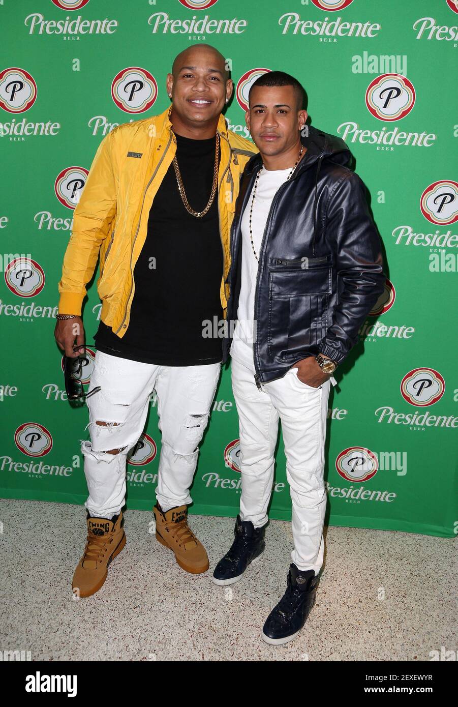 MIAMI BEACH, FL-NOVEMBER 24: Alexander Delgado and Randy Malcom are ...