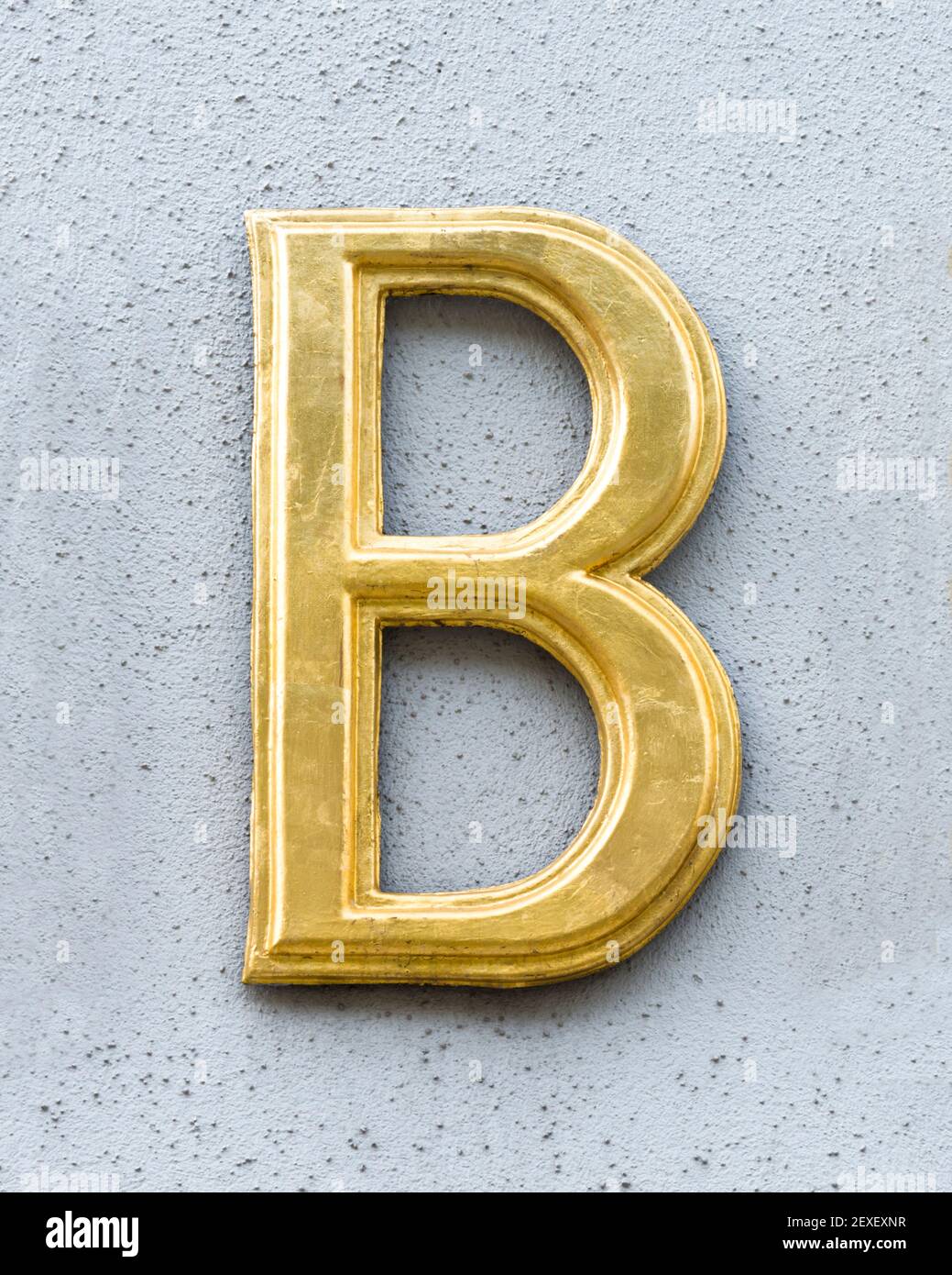 Golden Letter High Resolution Stock Photography and Images - Alamy