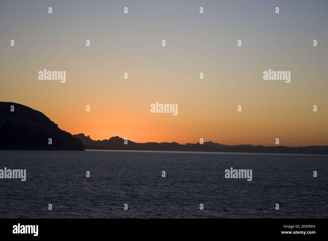 Remote mountain sunset hi-res stock photography and images - Alamy